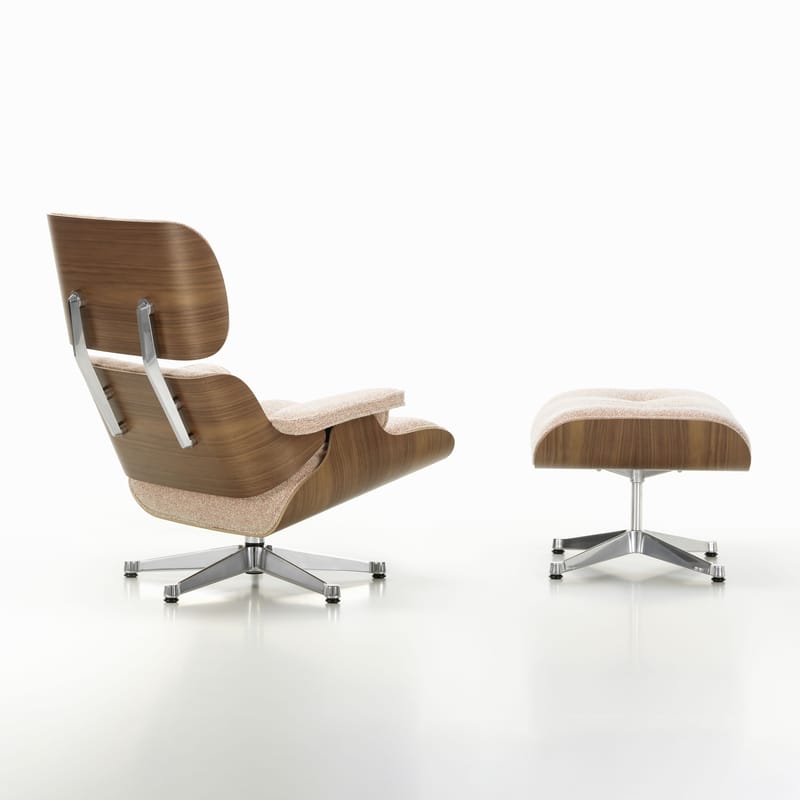 Set fauteuil & repose-pieds Lounge Chair & Ottoman Vitra - rose | Made ...