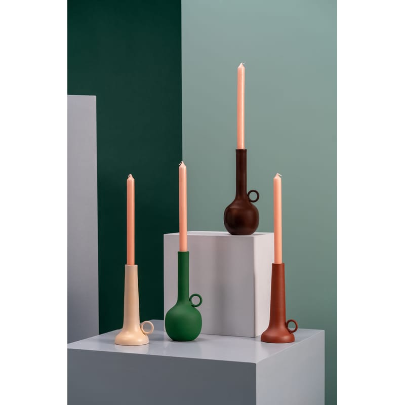 Portacandela Spartan di Pols Potten - verde | Made In Design