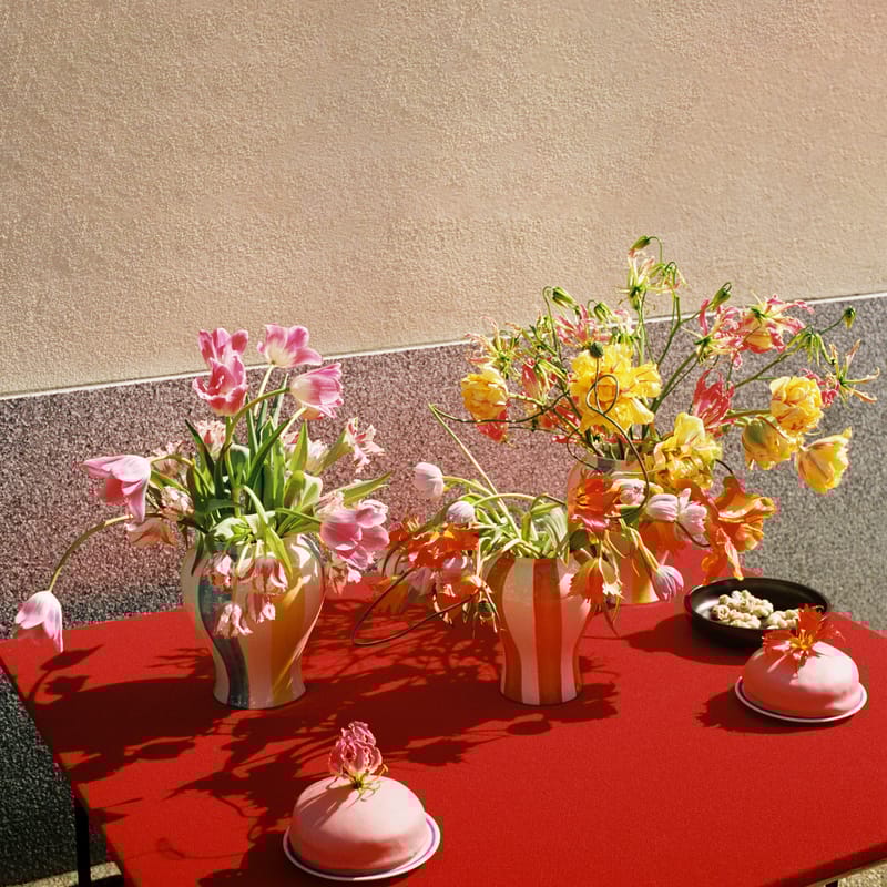 Vase Sobremesa Small Hay - rouge | Made In Design