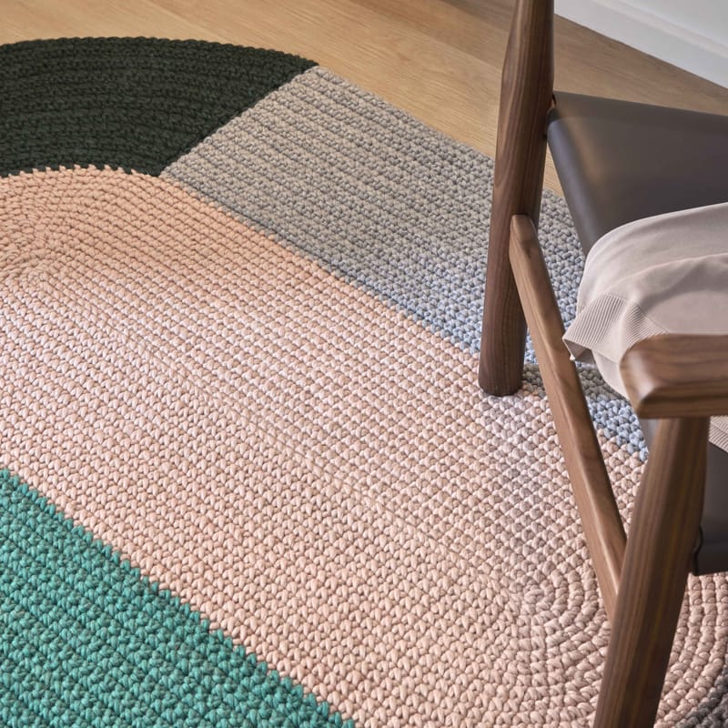 Tapis The Crochet Collection Mono Gan - rose | Made In Design