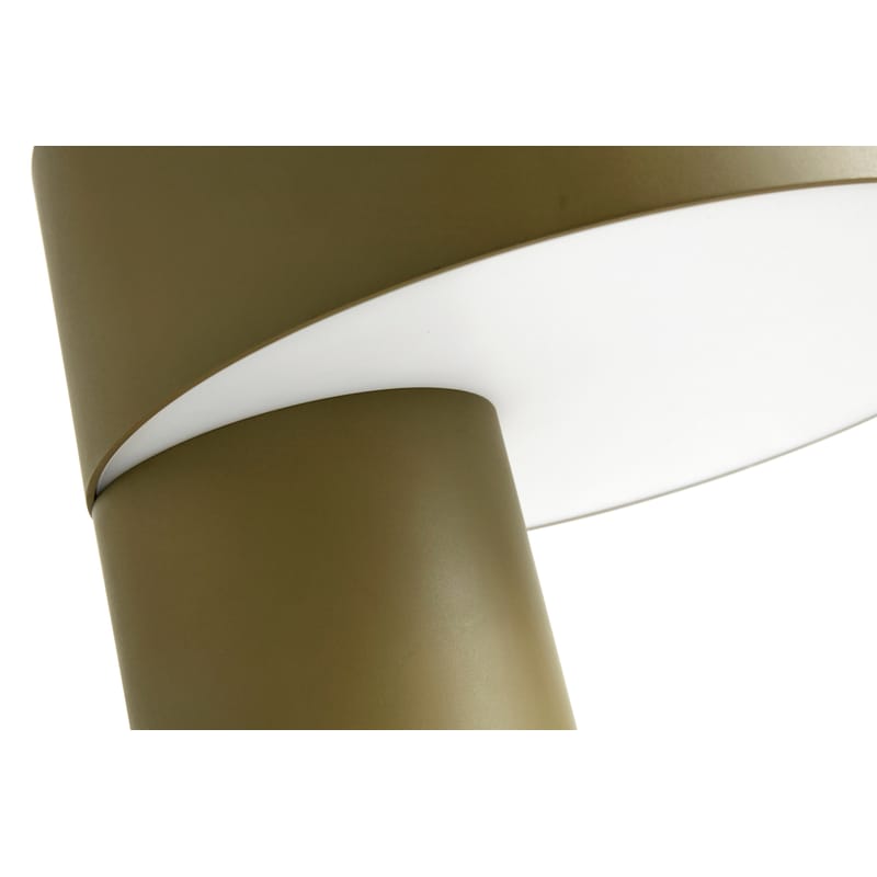 Lampe de table Slant Hay - vert | Made In Design