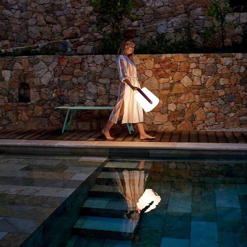 Fermob Balad Large LED Wireless rechargeable outdoor lamp - black ...