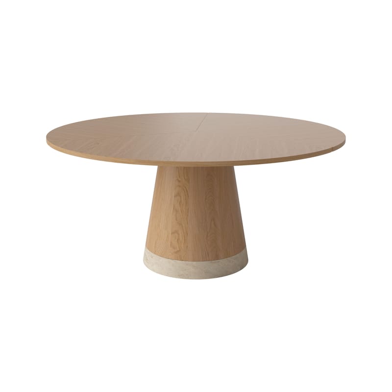 Table ronde Piro Bolia - bois naturel | Made In Design