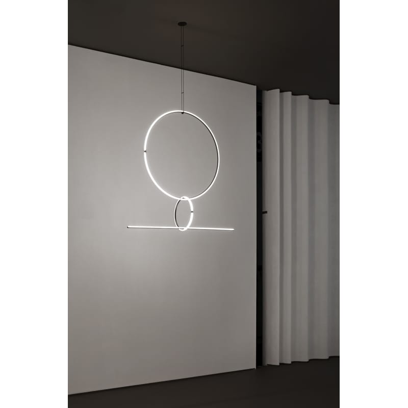 Suspension Arrangements 3 LED Flos - blanc noir | Made In Design