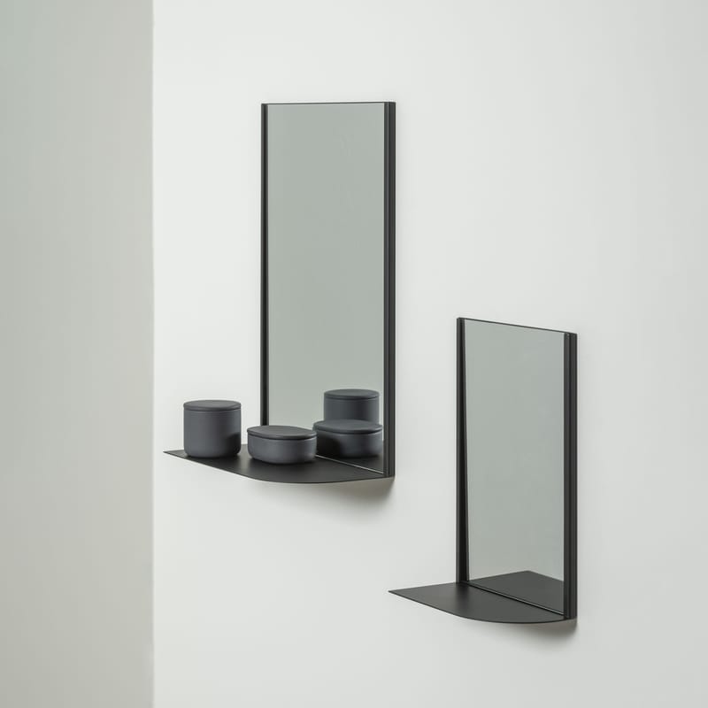 Miroir mural Cover Up Large Serax - noir | Made In Design
