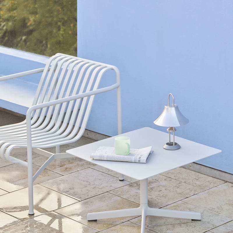 Lampe extérieur sans fil rechargeable Mousqueton Hay - blanc | Made In ...