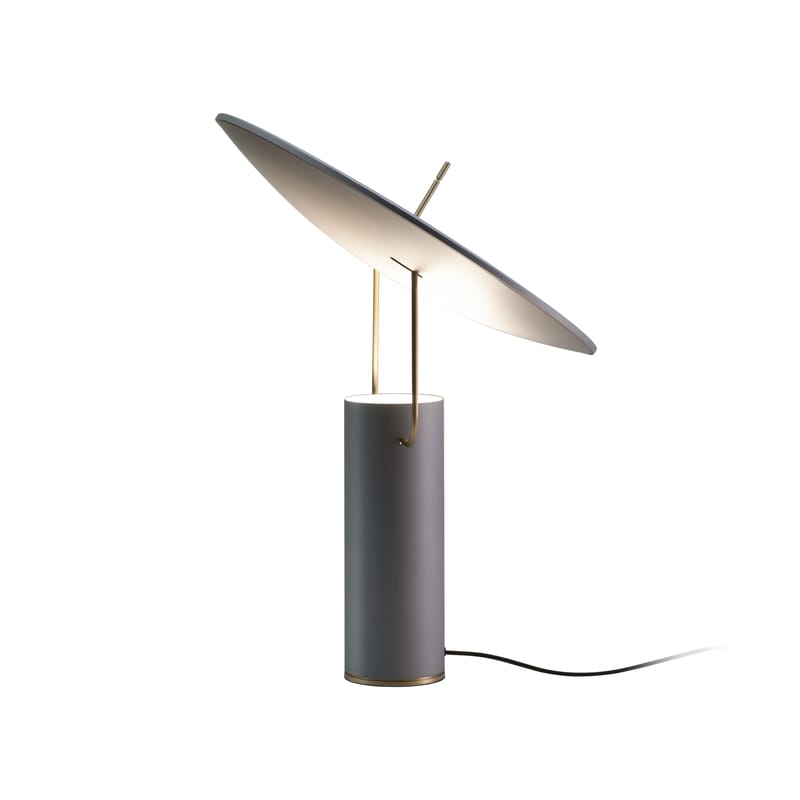 Lampe de table TX1 LED Large Martinelli Luce - gris | Made In Design
