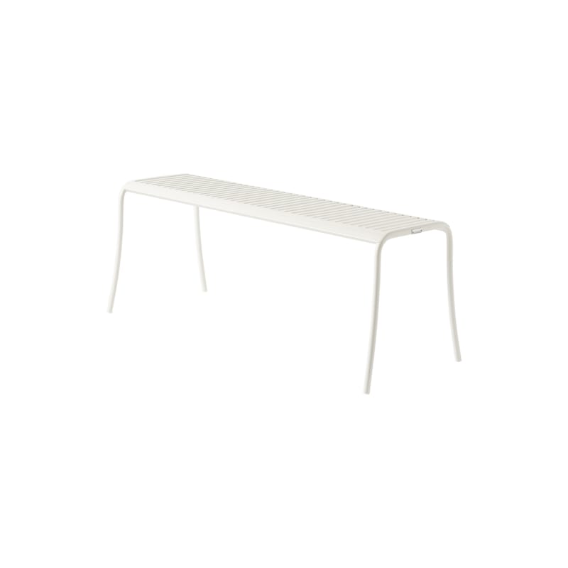 Banc Patio Lames Tolix - blanc | Made In Design