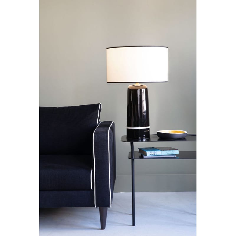 Lampe de table Sicilia Large Maison Sarah Lavoine - noir | Made In Design