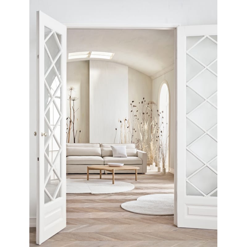 Tapis Zen Rounded Bolia - beige | Made In Design