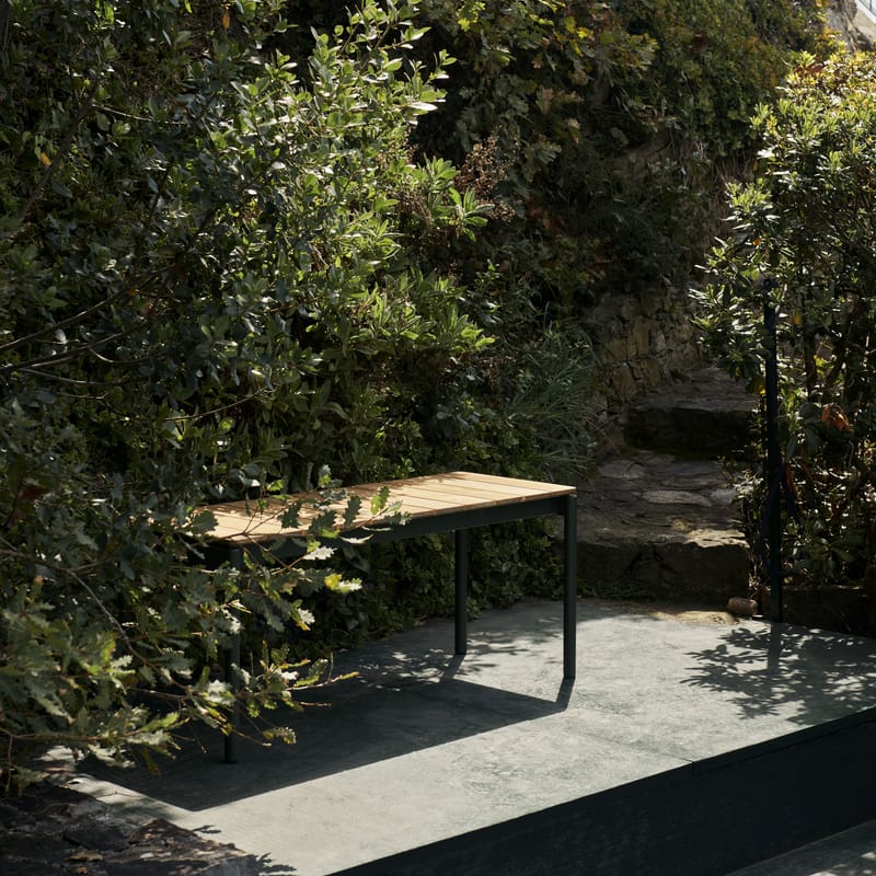 &tradition Ville AV27 Bench - very dark green teak | Made In Design UK