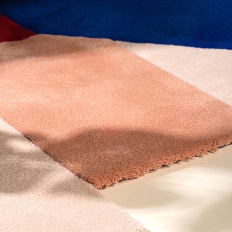 PINTON Suprematisme Rug - blue multicoulered | Made In Design UK