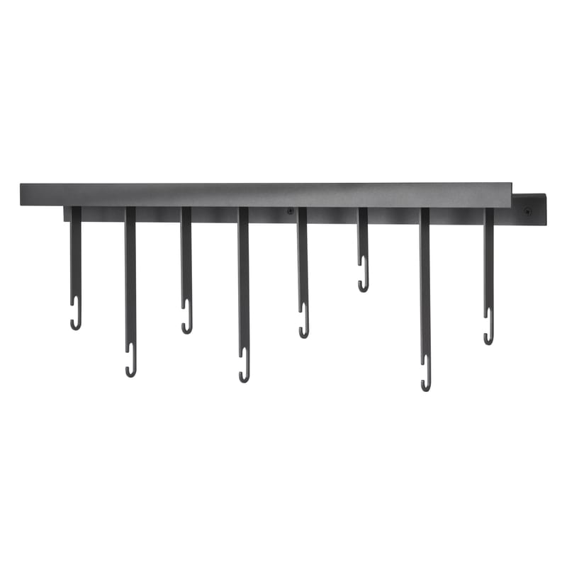 Design House Stockholm Atelier Wall coat rack black Made In Design UK