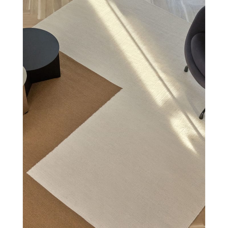 Hay Flat works Rug - brown | Made In Design UK