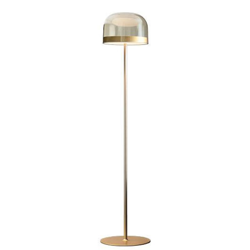 Fontana Arte Equatore Large Floor lamp gold transparent Made In Design UK
