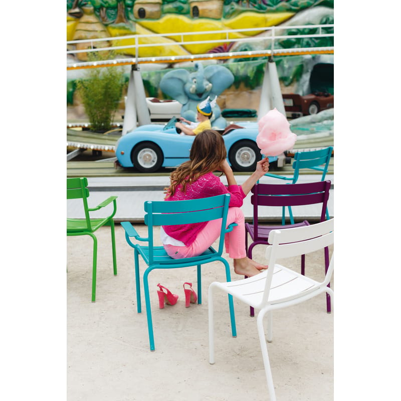 Fermob Luxembourg Bridge Stackable armchair - cedar | Made In Design UK