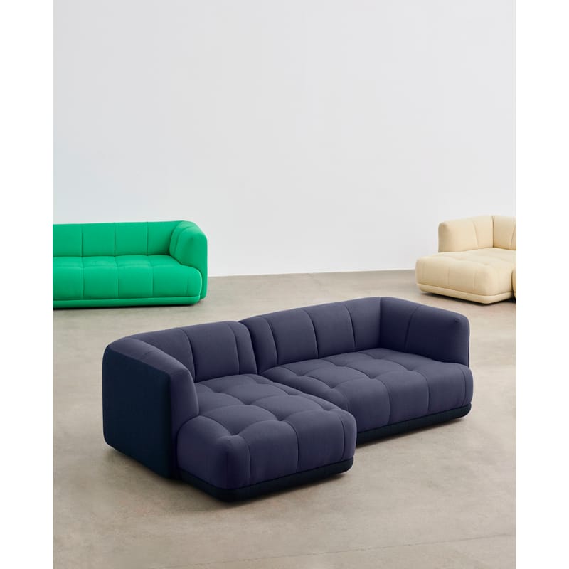 Ecksofa Quilton Duo von Hay - blau | Made In Design