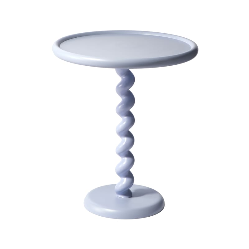 Table d'appoint Twister Pols Potten - bleu | Made In Design