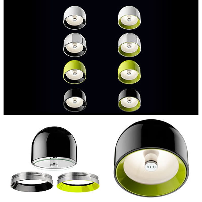 Suspension Wan Flos - noir | Made In Design