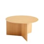 Table basse Slit Wood Hay - bois naturel | Made In Design
