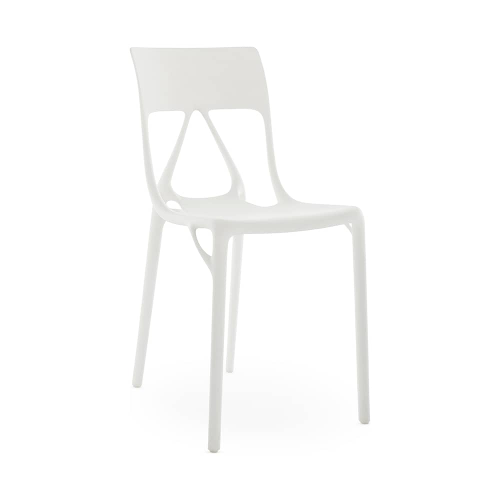 Chaise empilable A.I. Lite Kartell / Conçu par intelligence ...
