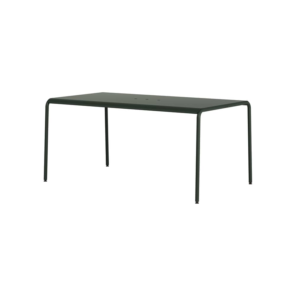 Table rectangulaire Panorama TIPTOE / 160 x 90 cm - 6 places - Vert ...