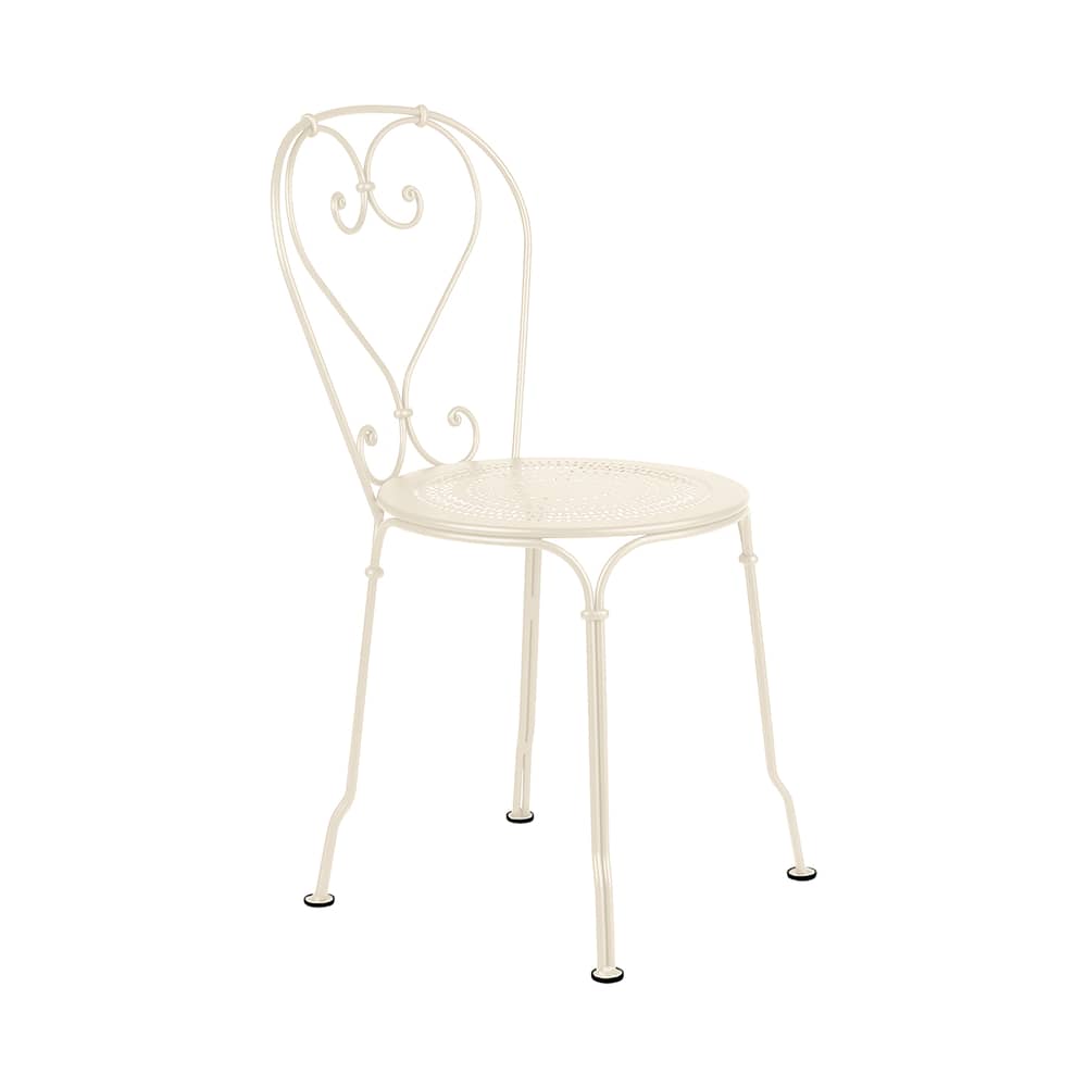 Chaise empilable 1900 Fermob - Beige - Métal | Made In Design