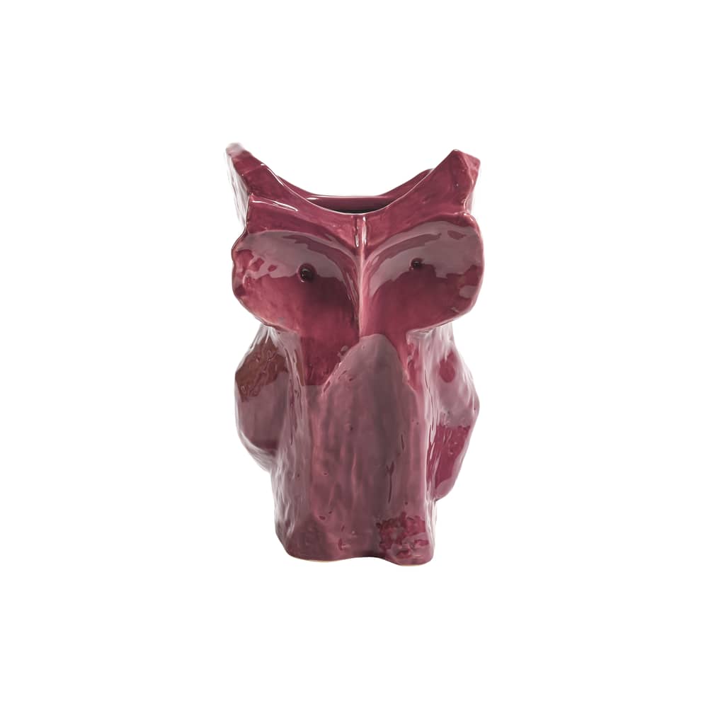 Vase After Midnight Owl Serax / Large - H 30 cm - Purple - Ceramic ...