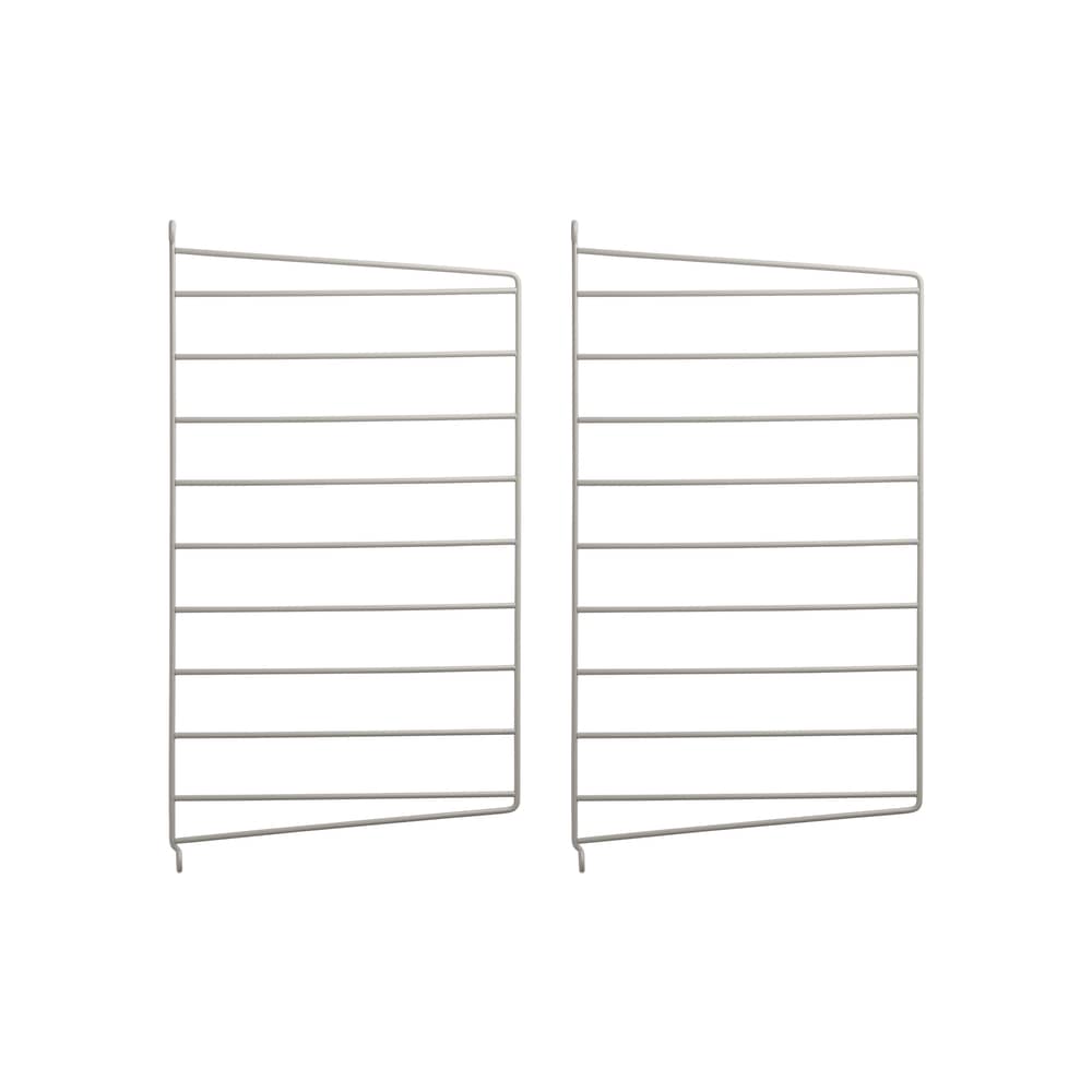 Wandhalterung String Furniture / 2er-Set - H 50 x T 30 cm - Beige ...