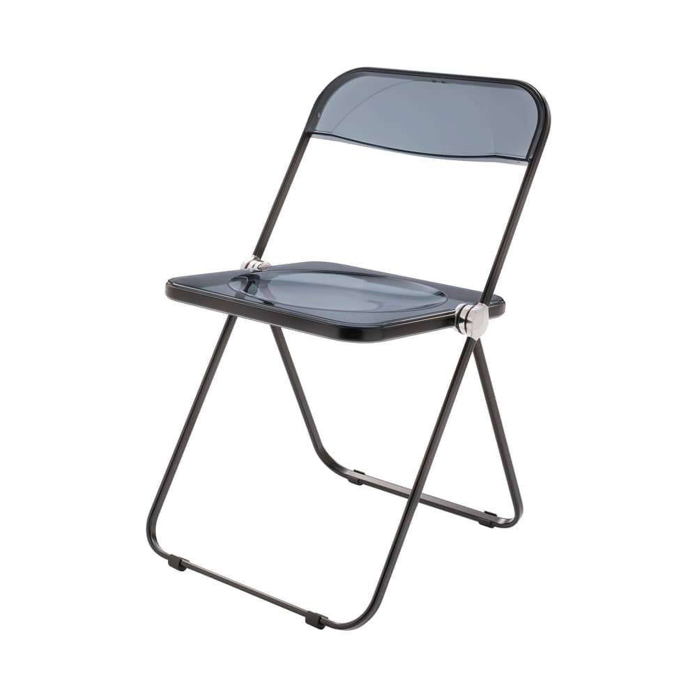 Folding chair Plia ANONIMA CASTELLI / Giancarlo Piretti, 1967 - Blue ...