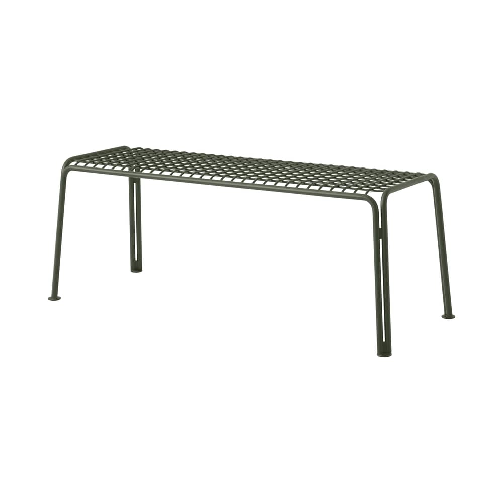 Banc Thorvald SC112 &tradition / L 125 cm - Vert - Métal | Made In Design
