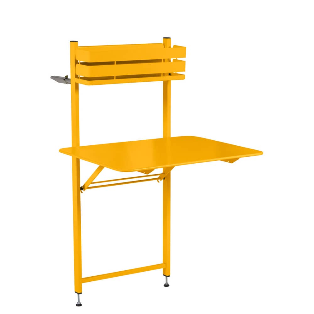 Table pliante Balcon Bistro Fermob / Rabattable - 77 x 64 cm - Jaune ...