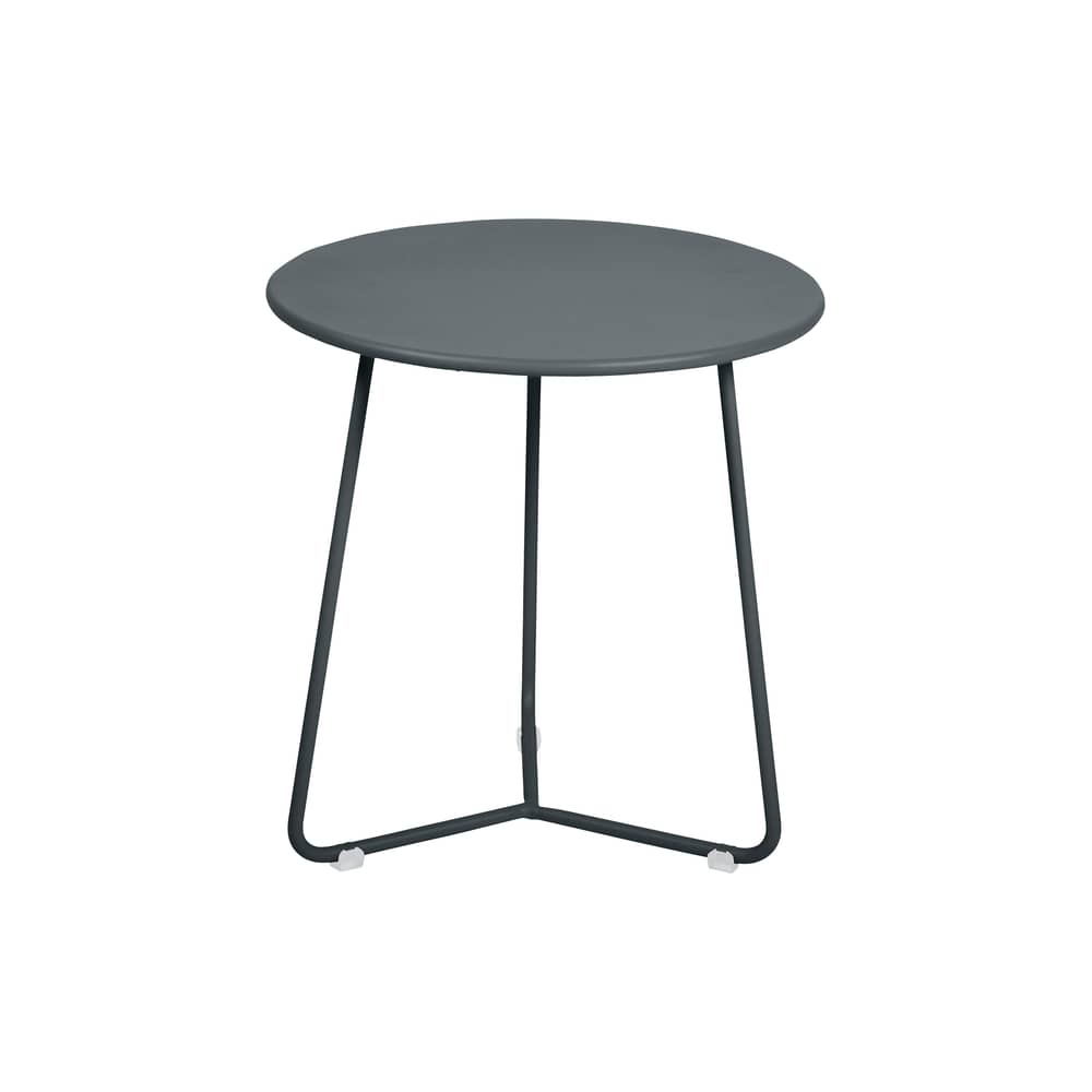 Table d'appoint Cocotte Fermob / Ø 34 x H 36 cm - Gris - Métal | Made ...