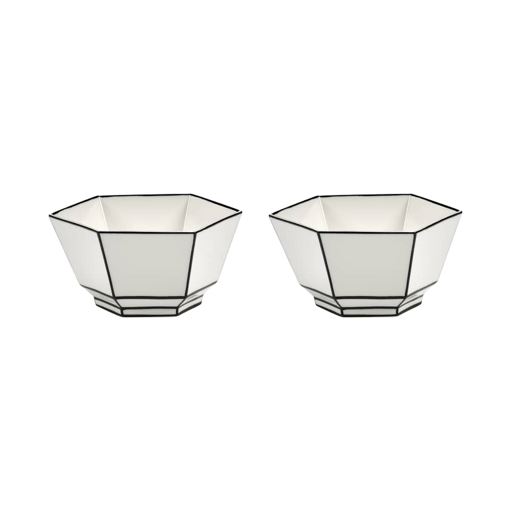 Bowl Carte Blanche Serax / Set of 2 - White - Ceramic | Made In Design