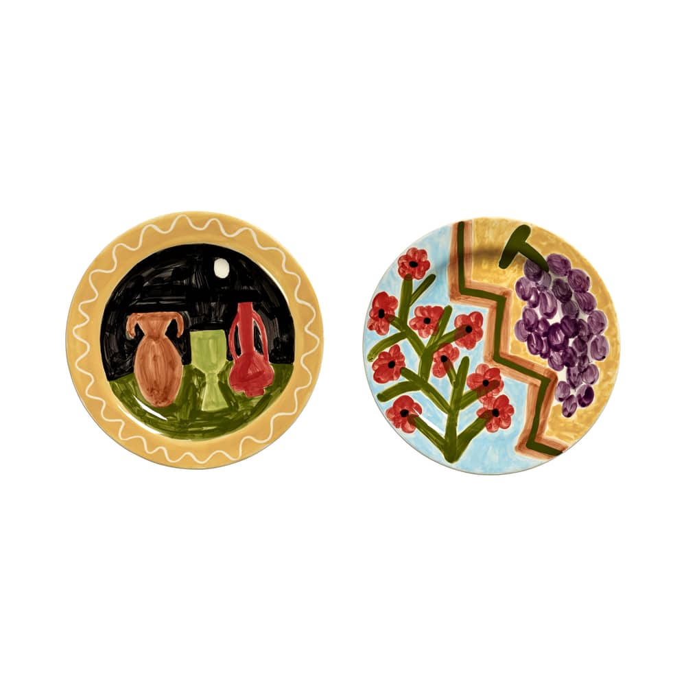 Assiette Dreams Delicia 02 Serax / Set de 2 - Ø 25,8 cm - Multicolore ...