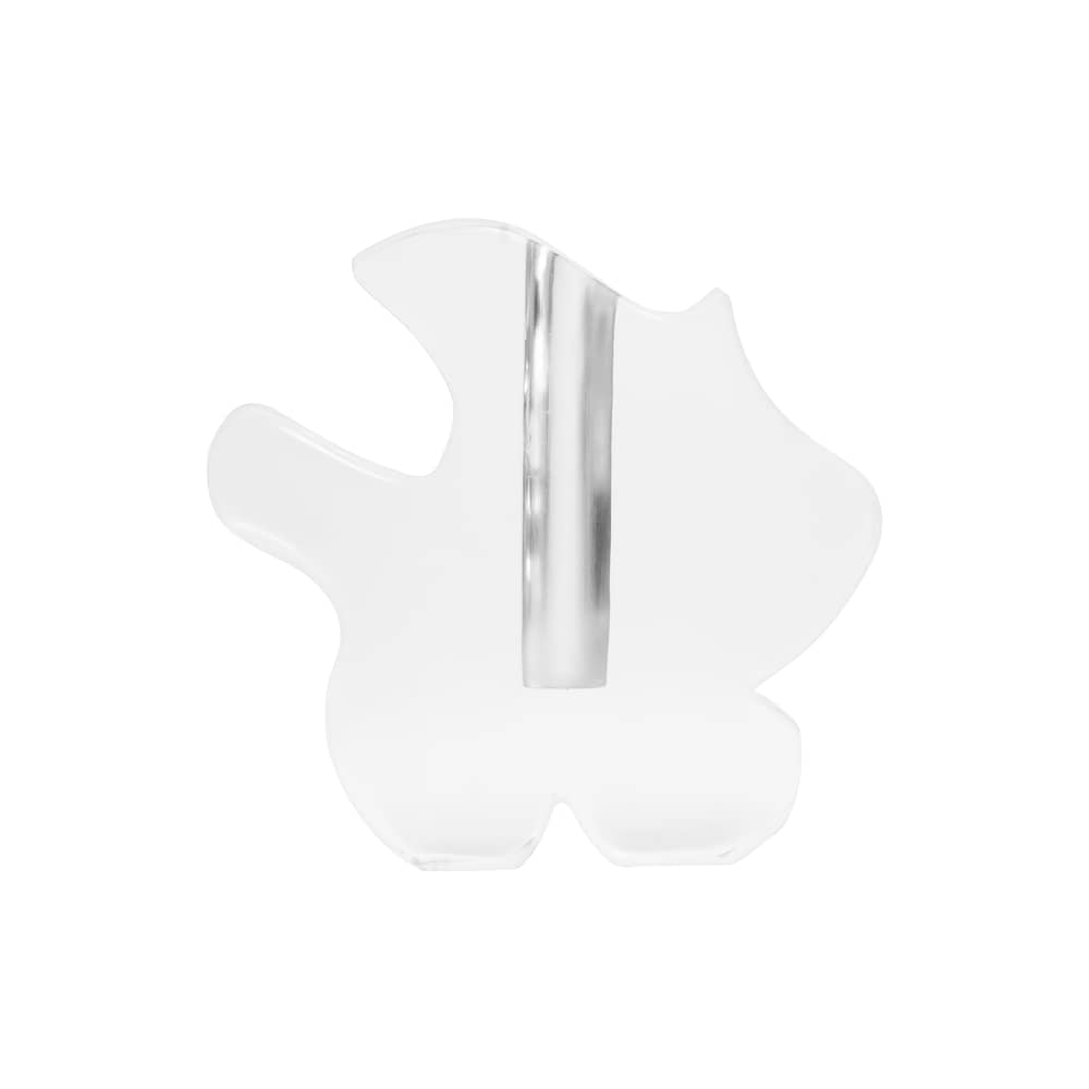 Bud vase Draw Small Normann Copenhagen / Resin - H 17 cm - Transparent ...