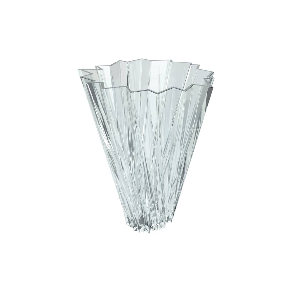 Vase Shanghai Kartell / Mario Bellini, 2012 - Transparent - Plastique ...