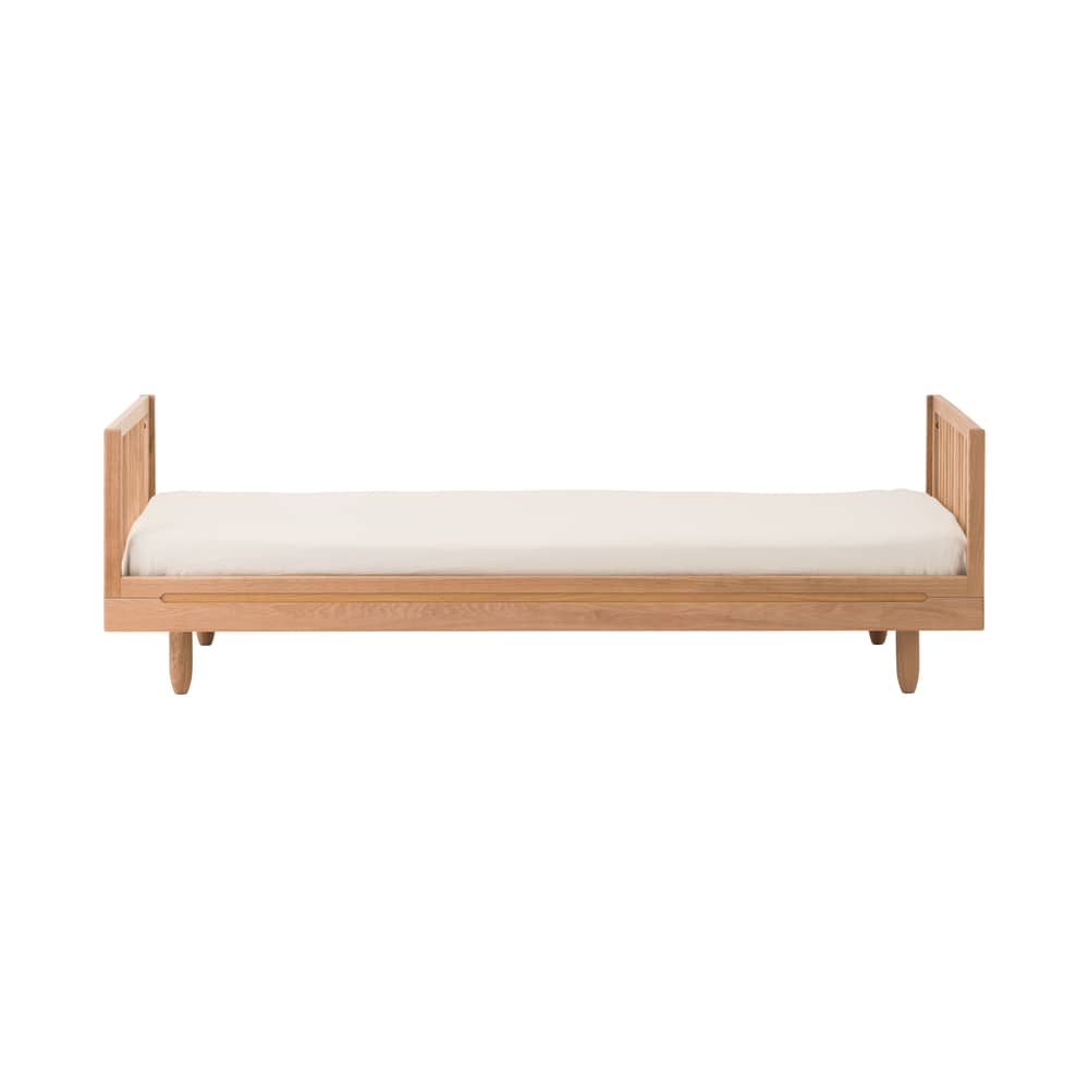 Bed for 1 person Pure NOBODINOZ / 92 x 207 cm - 2 bar mountings ...