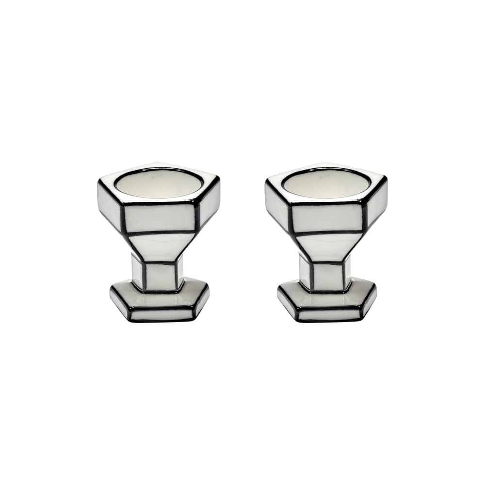 Eggcup Carte Blanche Serax / Set of 2 - White - Ceramic | Made In Design