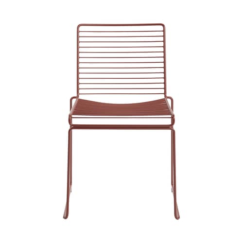 Chaise empilable Hee Hay - Orange - Métal | Made In Design