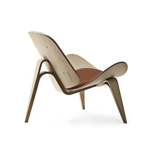 Fauteuil rembourré CH07 - Shell Chair CARL HANSEN & SON / Hans J ...
