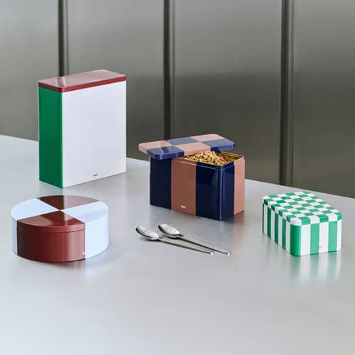 Vorratsdose Tin X-Large Hay / 20 x 10 x H 24 cm - Bunt - Metall | Made ...