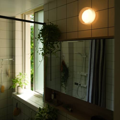 Outdoor wall light Firth TALA / Bathroom wall light - Transparent ...