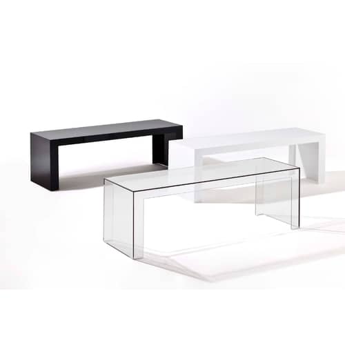 Console Kartell Invisible Side - Transparent | Made In Design