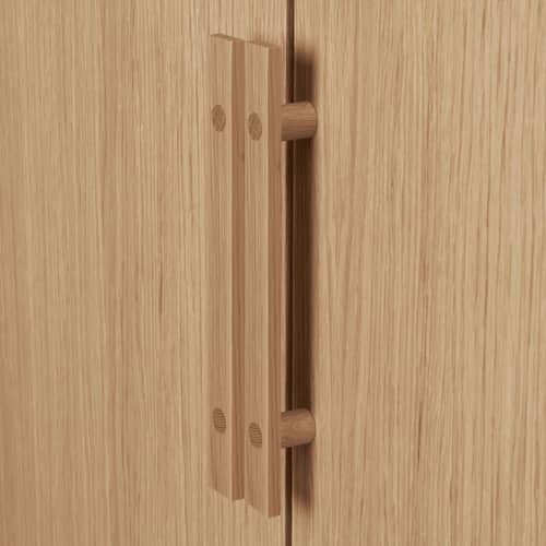 Wardrobe Stilt Ferm Living / Dressing room - W 90 x H 186 cm / With rod ...