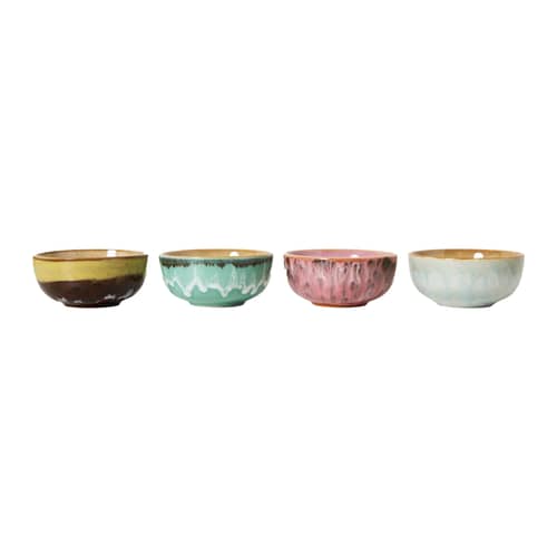 Coupelle 70s ceramics HK LIVING / Set de 4 - Ø 8,3 x H 3.8 cm ...