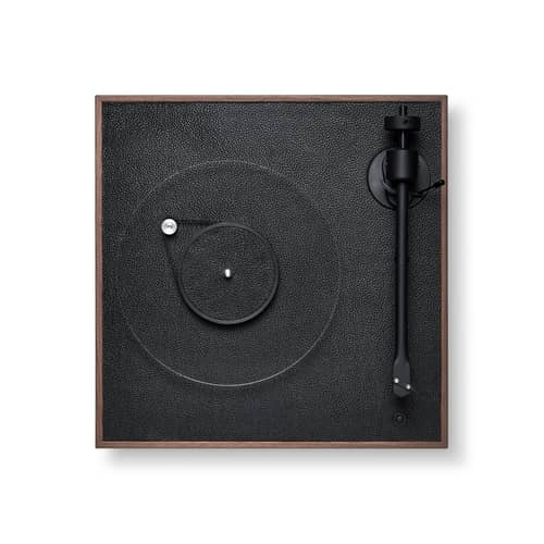 Platine vinyle Square CC La Boîte Concept - Marron - Bois | Made In Design