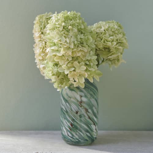 Vasen Splash Roll Neck Small Hay / Ø 11,3 x H 20,5 cm - Handgemacht ...