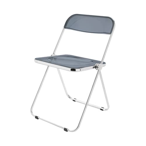 Folding chair Plia ANONIMA CASTELLI / Giancarlo Piretti, 1967 - Blue ...