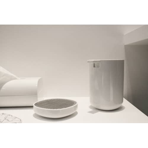 Soap holder Birillo Alessi - White - Metal plastic material | Made In ...